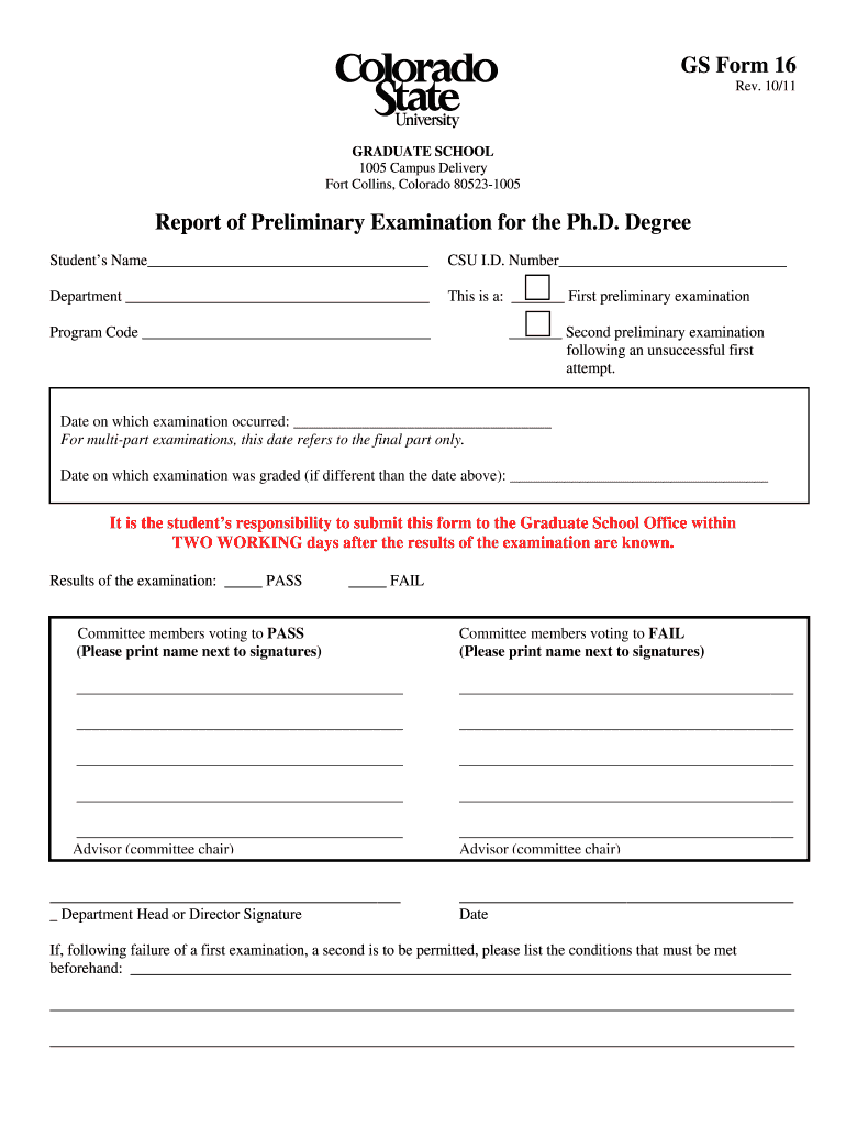 Fillable Online GS Form 16 Fax Email Print - pdfFiller