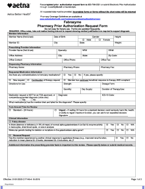 Fillable Online Pharmacy Prior Authorization Request Form Fax Email ...