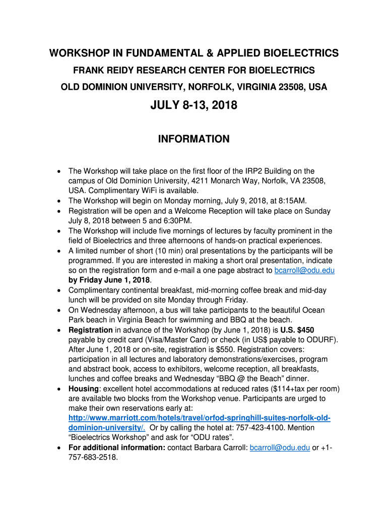 Fillable Online Frank Reidy Research Center for Bioelectrics - Old ...