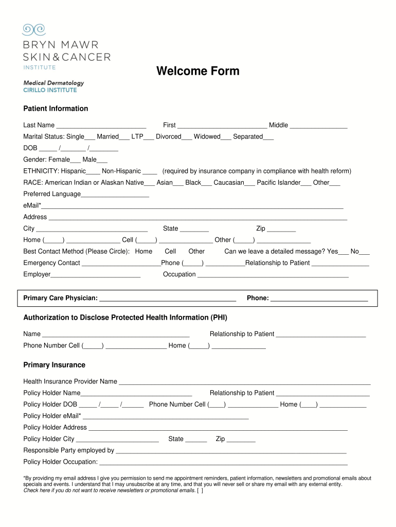 Fillable Online Marital Status: Single Married LTP Divorced Widowed ...