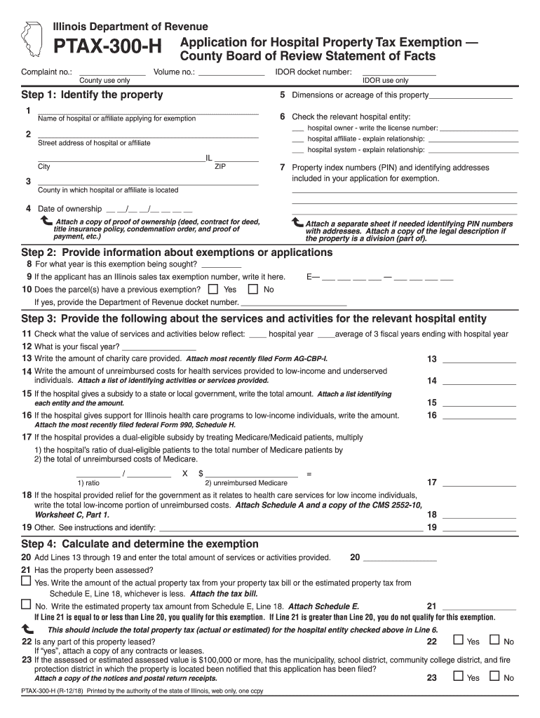 Fillable Online PTAX-300-H Fax Email Print - pdfFiller