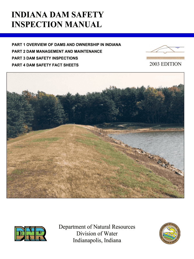 Fillable Online INDIANA DAM INSPECTION MANUAL Fax Email Print - pdfFiller