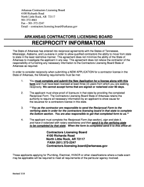 Fillable Online RECIPROCAL FORM---7-2019 Fax Email Print - pdfFiller