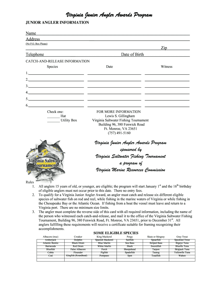 Va marine resources commission: Fill out & sign online | DocHub