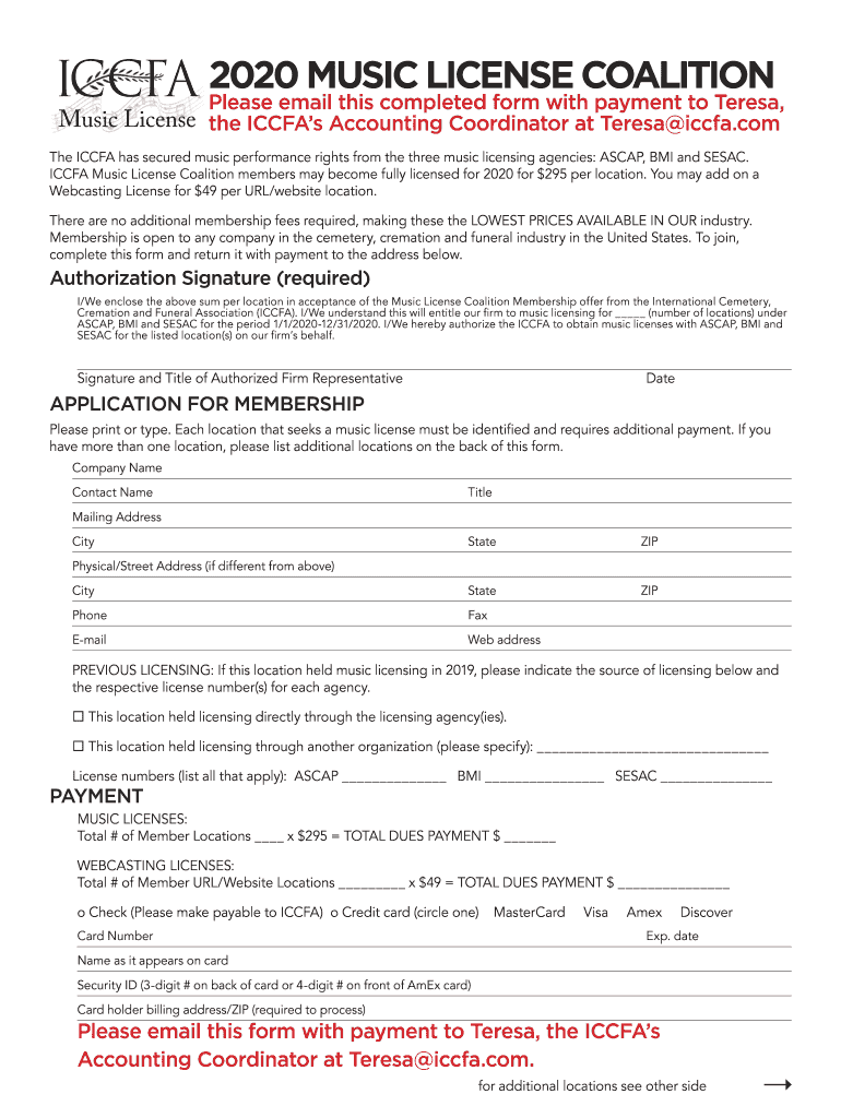 Fillable Online 12+ Music Agreement Templates and Licensing Guides ...