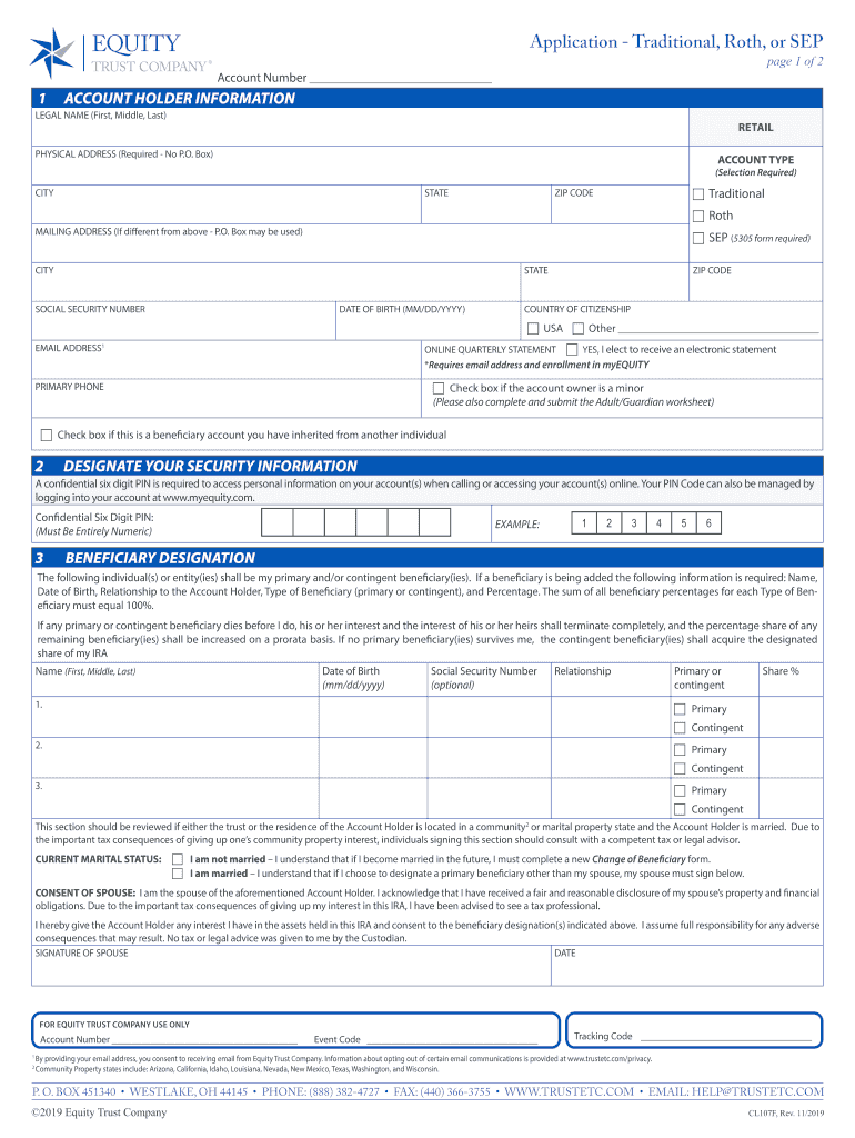 Fillable Online how to establish a traditional, roth or sep self ...