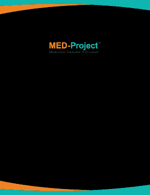 Fillable Online Med-Project program proposal (PDF) Fax Email Print ...