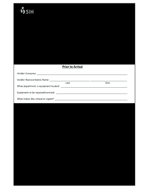 Fillable Online Vendor Screening Process Fax Email Print - pdfFiller
