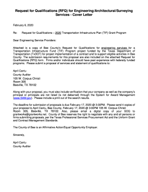 Fillable Online professional consultant services request for qualifications (rfq) Fax Email ...