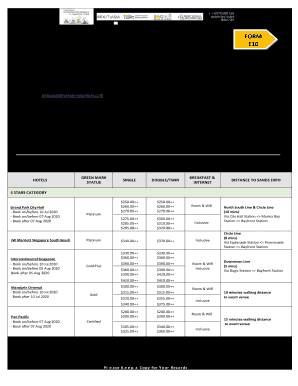 Fillable Online FORM E10 - Burnaby Solutions Fax Email Print - pdfFiller