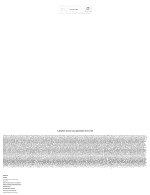 Fillable Online Australian tourist visa application form 1418 ...