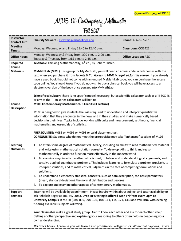 Fillable Online Class/Section Fax Email Print - pdfFiller