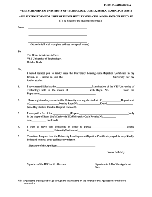 Fillable Online FORM (ACADEMIC): A Fax Email Print - pdfFiller