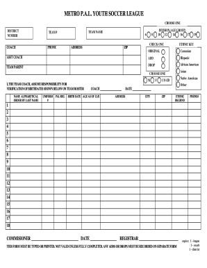 Fillable Online team-form.PDF Fax Email Print - pdfFiller