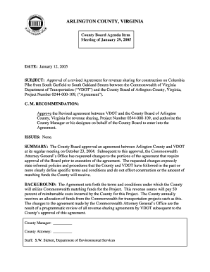 Fillable Online Official Website of Arlington County Virginia ...