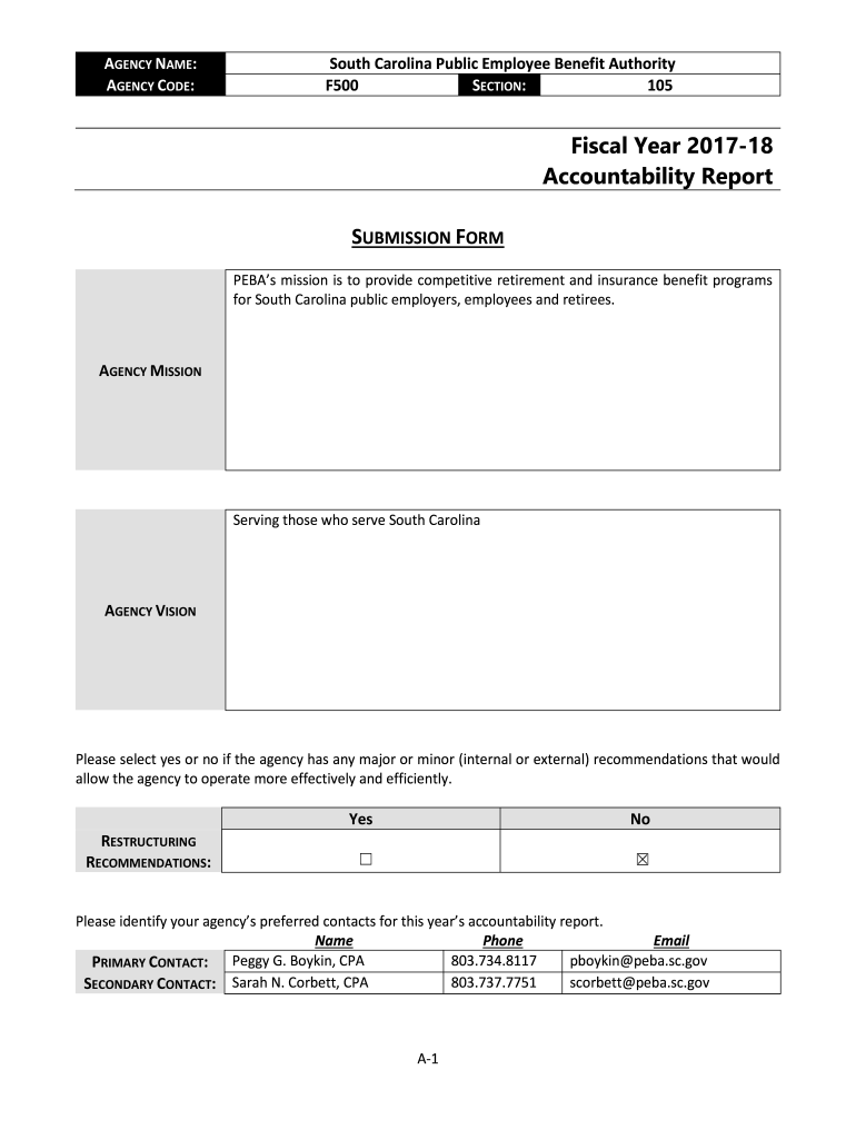 Fillable Online for South Carolina public employers, employees and ...