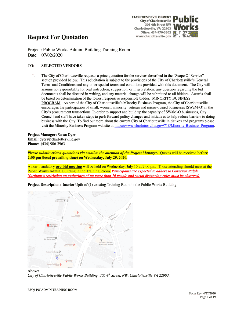 Fillable Online Project: Public Works Admin Fax Email Print - pdfFiller