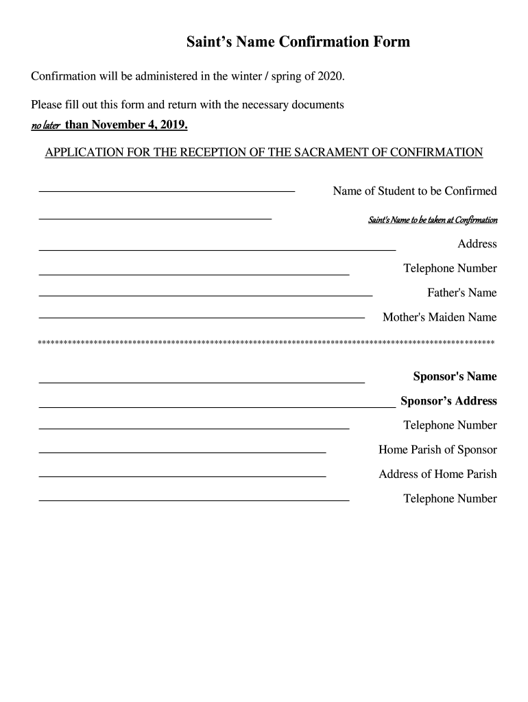 Fillable Online Confirmation Data Form Fax Email Print - pdfFiller