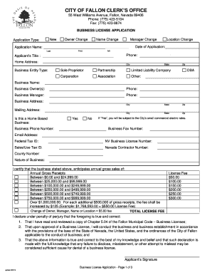 Fillable Online c Business License Application Fax Email Print - pdfFiller