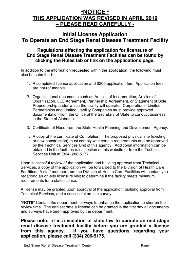 Fillable Online THIS APPLICATION WAS REVISED IN APRIL 2019 Fax Email ...