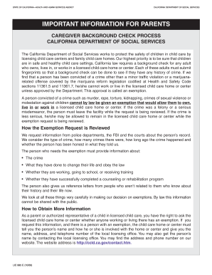 Fillable Online Caregiver Background Check Process Website - Google ...