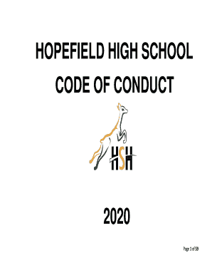 Fillable Online Hopefield High School (Official) - Best School on the ...