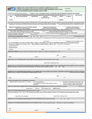 Fillable Online Uti Common Application Form - Fill Online, Printable ...