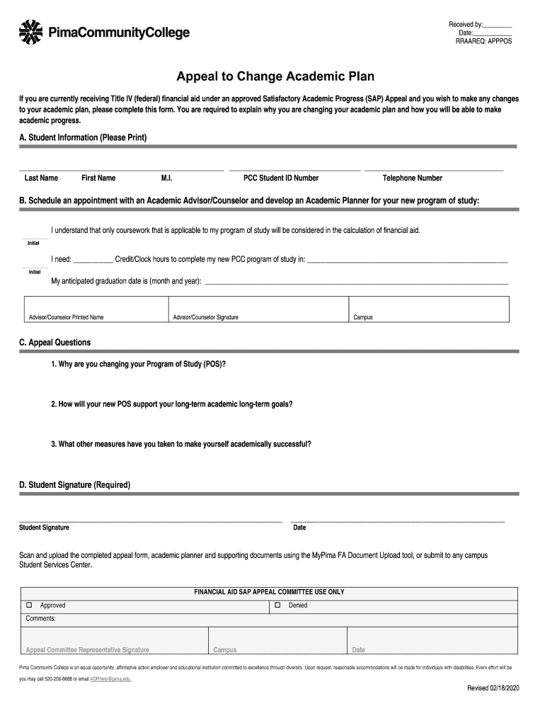 Fillable Online NCC Federal Title IV Satisfactory Academic Progress ...