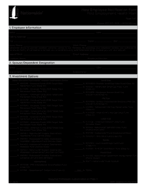 Fillable Online Nationwide PEHP Enrollment Form Fax Email Print - pdfFiller
