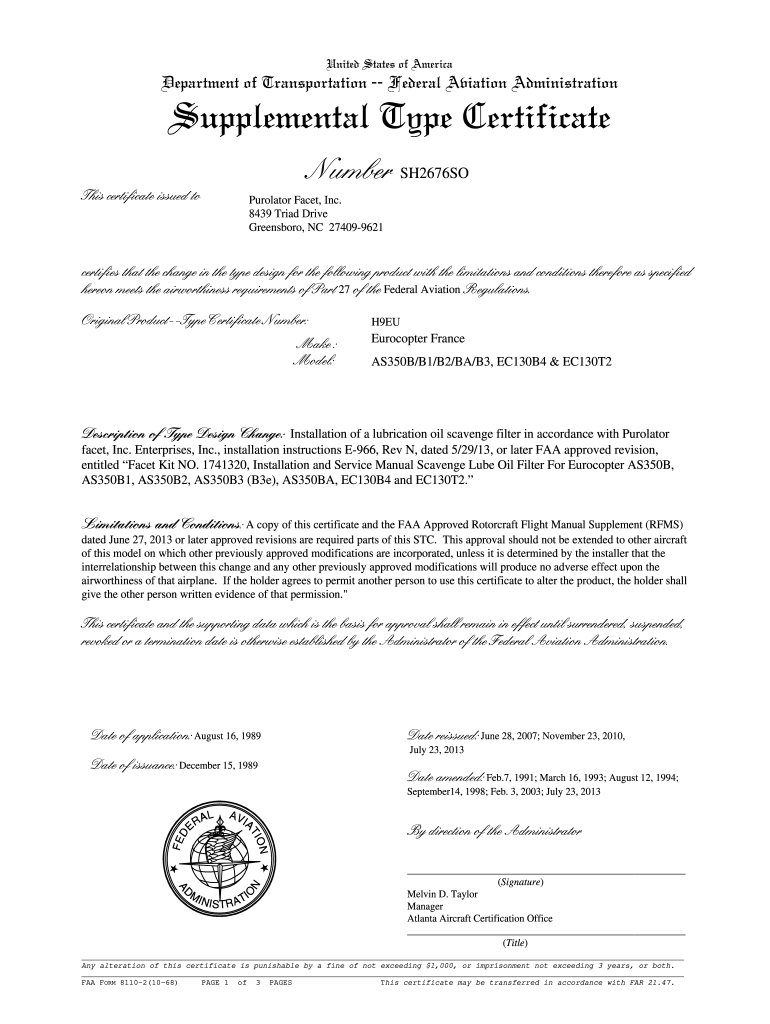 Purolator Facet, Inc - Fill and Sign Printable Template Online | US ...