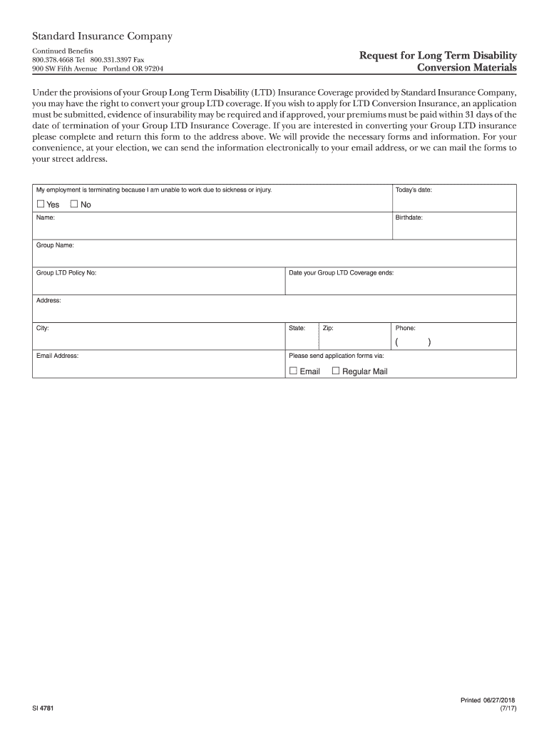 Fillable Online Group Long-Term Disability Certificate: Benefits - UT ...