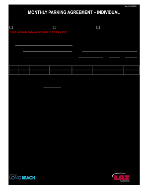 Fillable Online FREE 9+ Sample Parking Agreement Forms in PDFMS Word ...