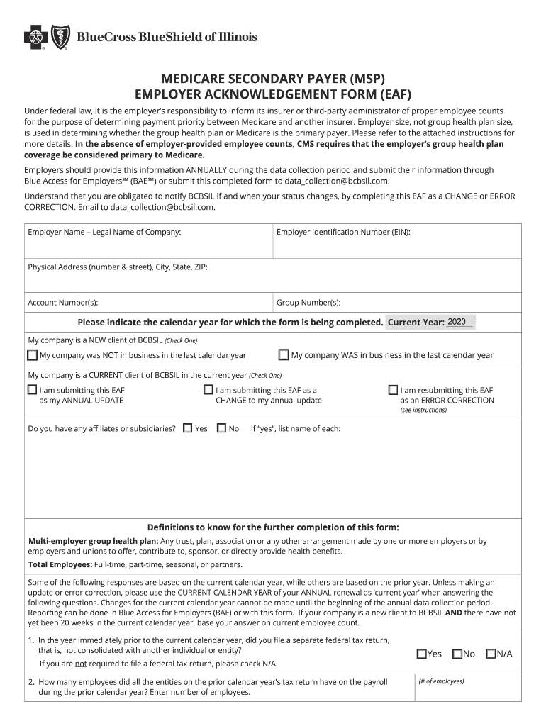 EMPLOYER ACKNOWLEDGEMENT FORM (EAF) - Fill and Sign Printable Template ...