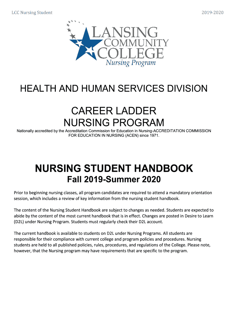 Fillable Online LCC Nursing Student Fax Email Print - pdfFiller