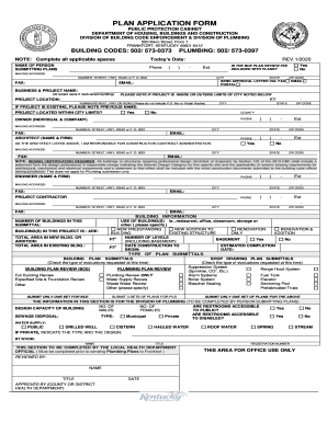 Fillable Online Plan Application Form Revised Fax Email Print - pdfFiller