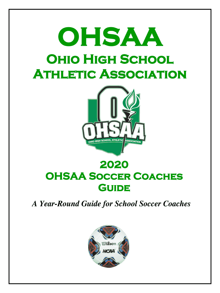 Fillable Online OHSAA Releases Return to Play Guidelines and Sport ...