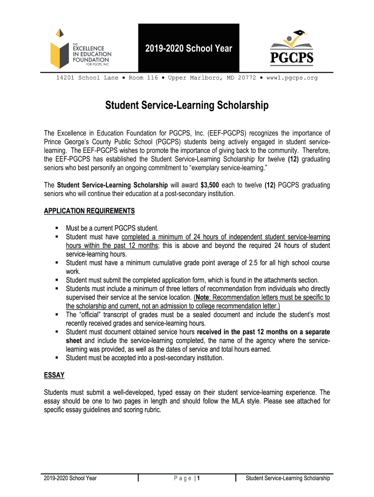 Fillable Online (EEF-PGCPS) recognizes the importance of Fax Email Print - pdfFiller