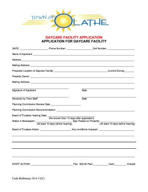 Fillable Online Bright from the Start: Georgia Department of ...