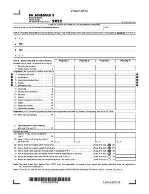 Fillable Online PA-20S/PA-65 E - PA Department of Revenue - PA.gov Fax ...