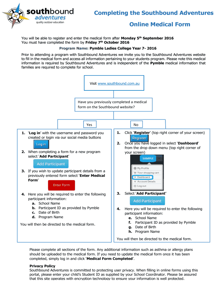 Fillable Online Annual Health and Medical Record - Boy Scouts Fax Email ...