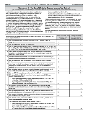 Fillable Online Form-2-Instructions Montana Form 2 Individual Income ...