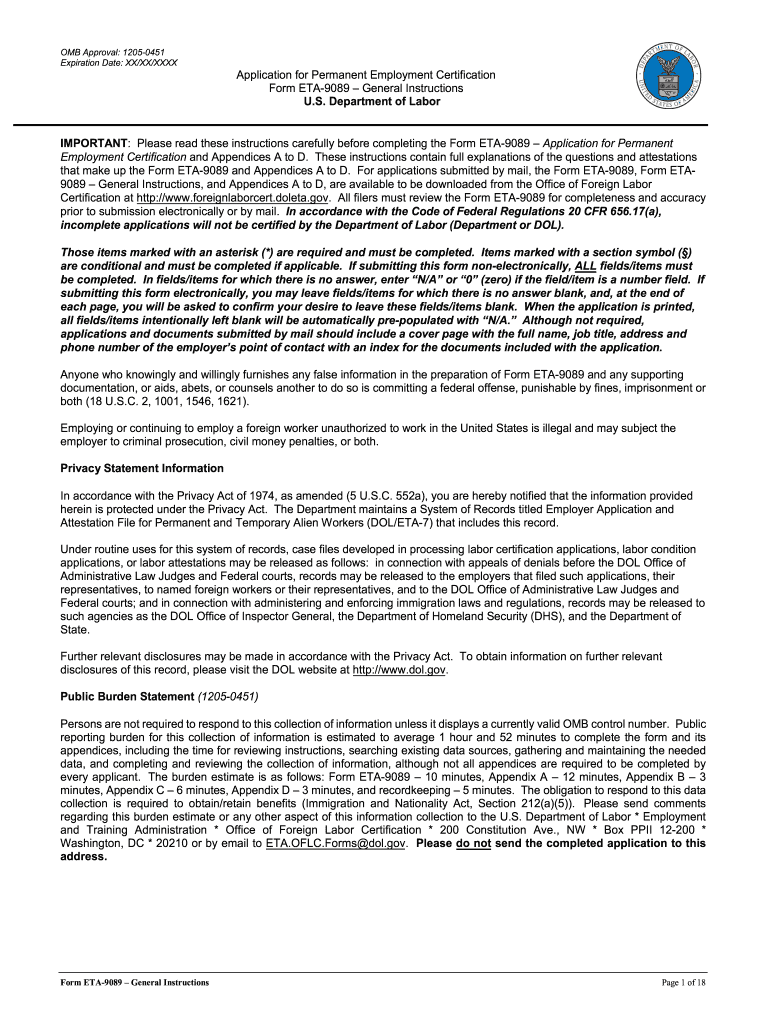 Fillable Online Form 9089 Fillable - Fill Online, Printable, Fillable ...