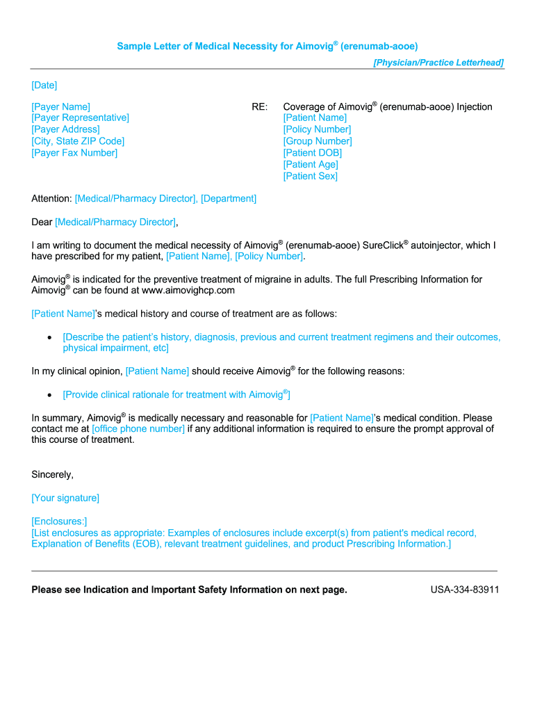 Fillable Online FREE 10+ Best Medical Appeal Letter Examples ...