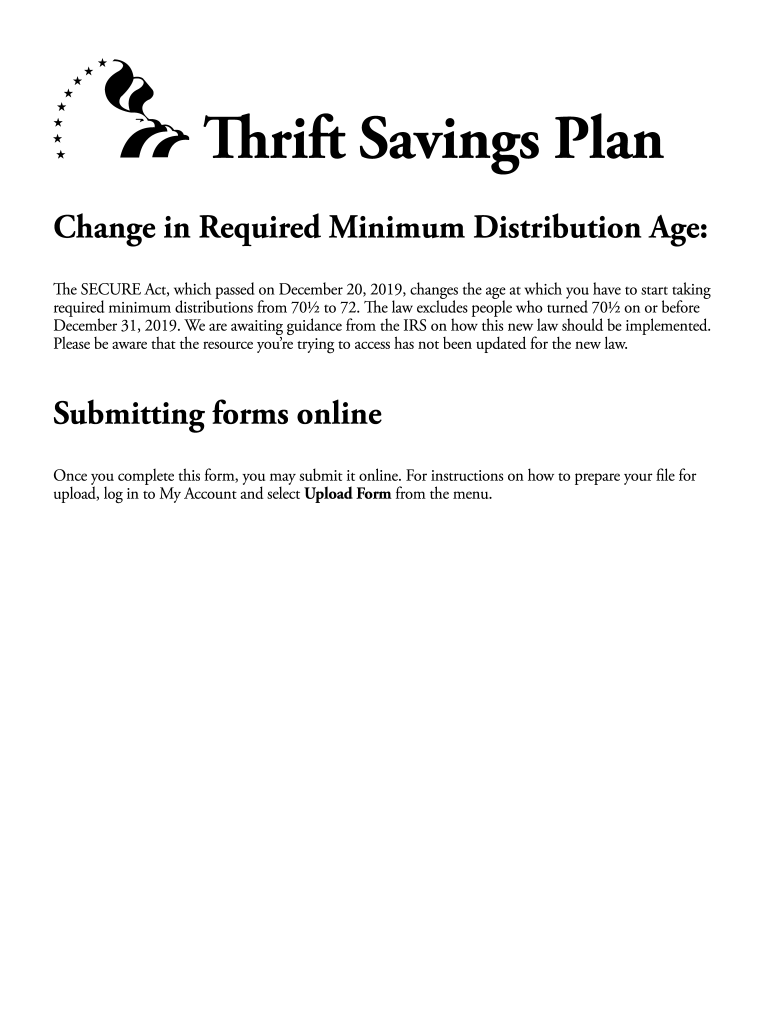 Fillable Online Form TSP-65, Request to Combine Civilian and Uniformed ...