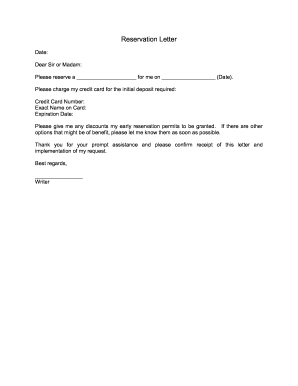 50+ Free Editable Hotel Letter Templates in MS Word [DOC] | pdfFiller