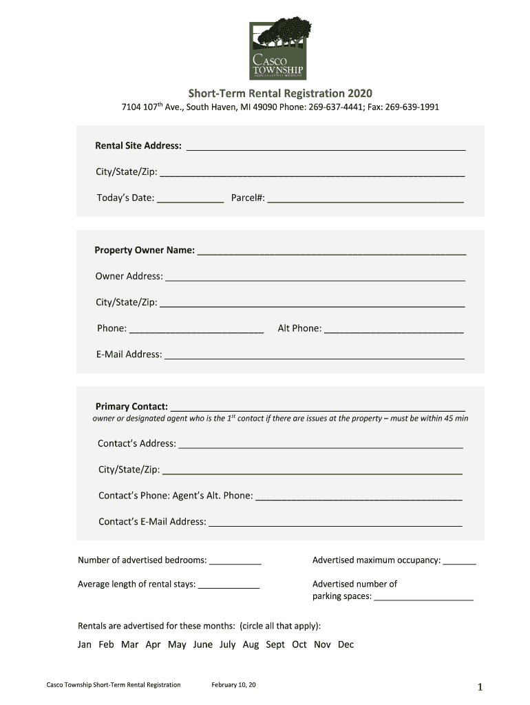 Fillable Online Application for Volusia County Tourist Development Tax Account Fax Email Print ...