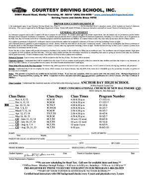 Fillable Online If a student does not pass the drivers education ...