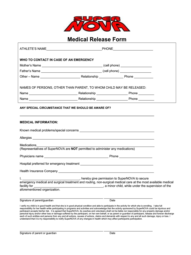 Fillable Online EMERGENCY MEDICAL CARE REFUSAL FORMATHLETE COMPLETION ...