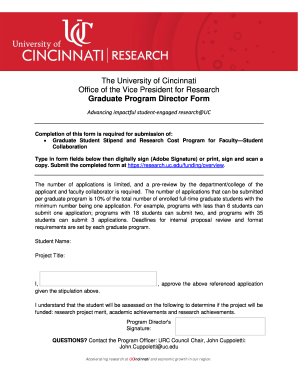 Fillable Online Graduate Program Director Form Fax Email Print - pdfFiller