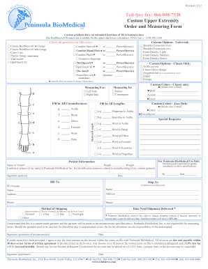 Fillable Online Arm Order Form.ai Fax Email Print - pdfFiller